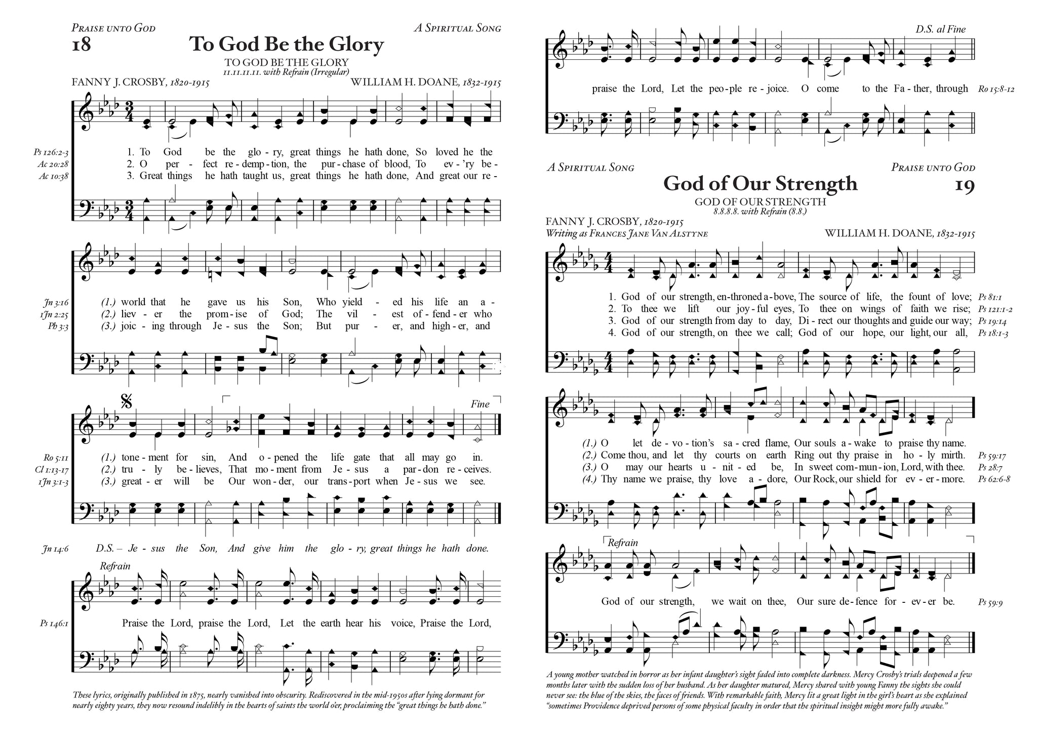 Psalms and Hymns and Spiritual Songs - Shape Note Hymnal – Melody ...